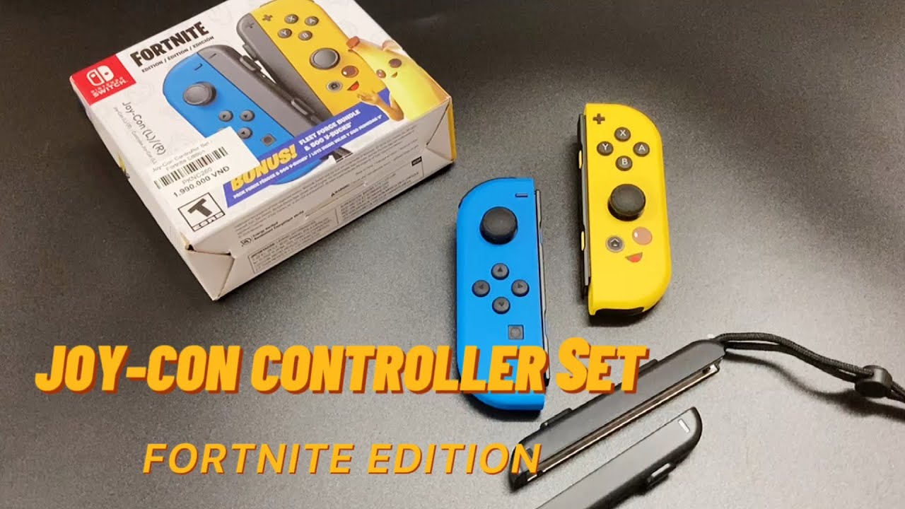Joy-Con Controller Set - Fortnite Edition - Tay cầm chơi game Nintendo ...