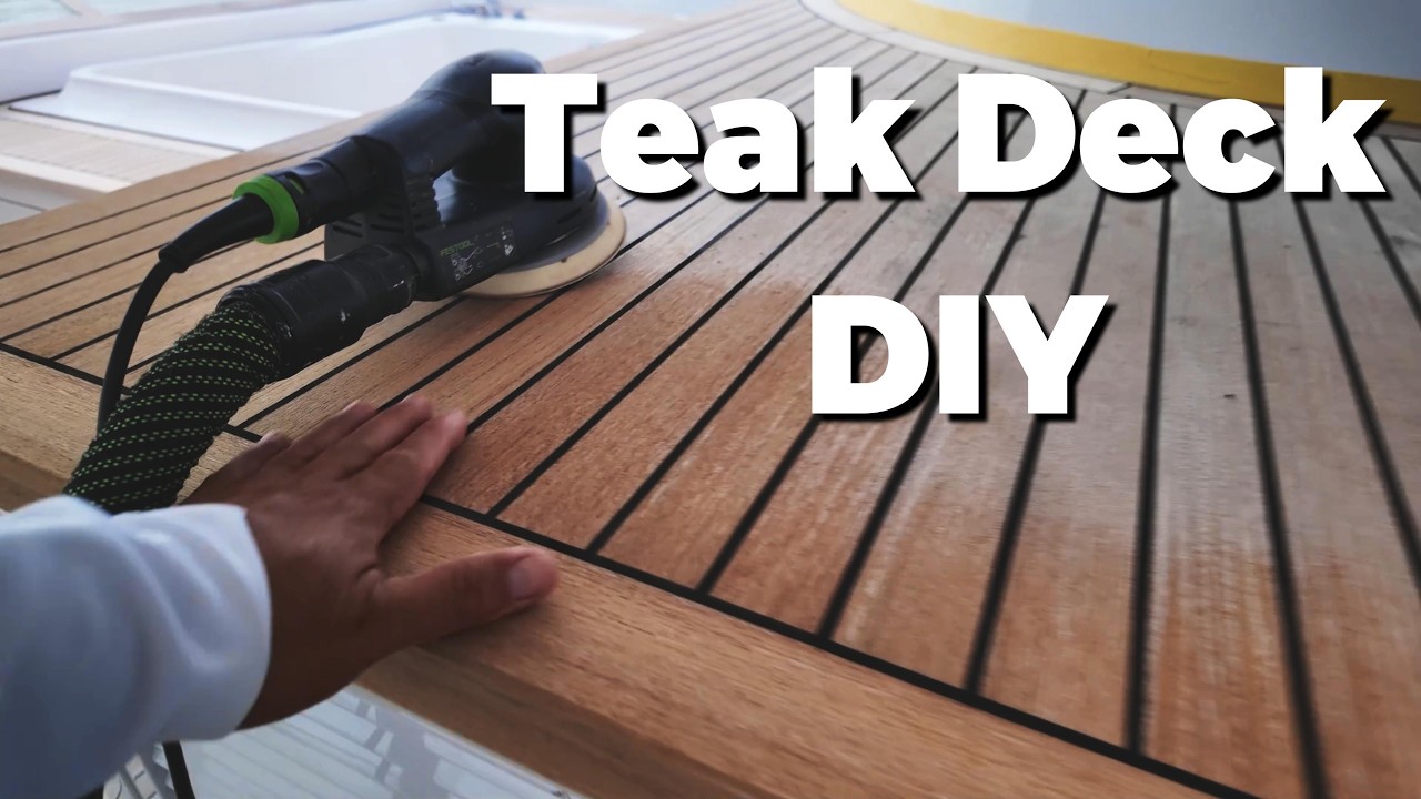 Essential Tips for Sanding and Oiling Your Teak Deck | Boat Maintenance ...