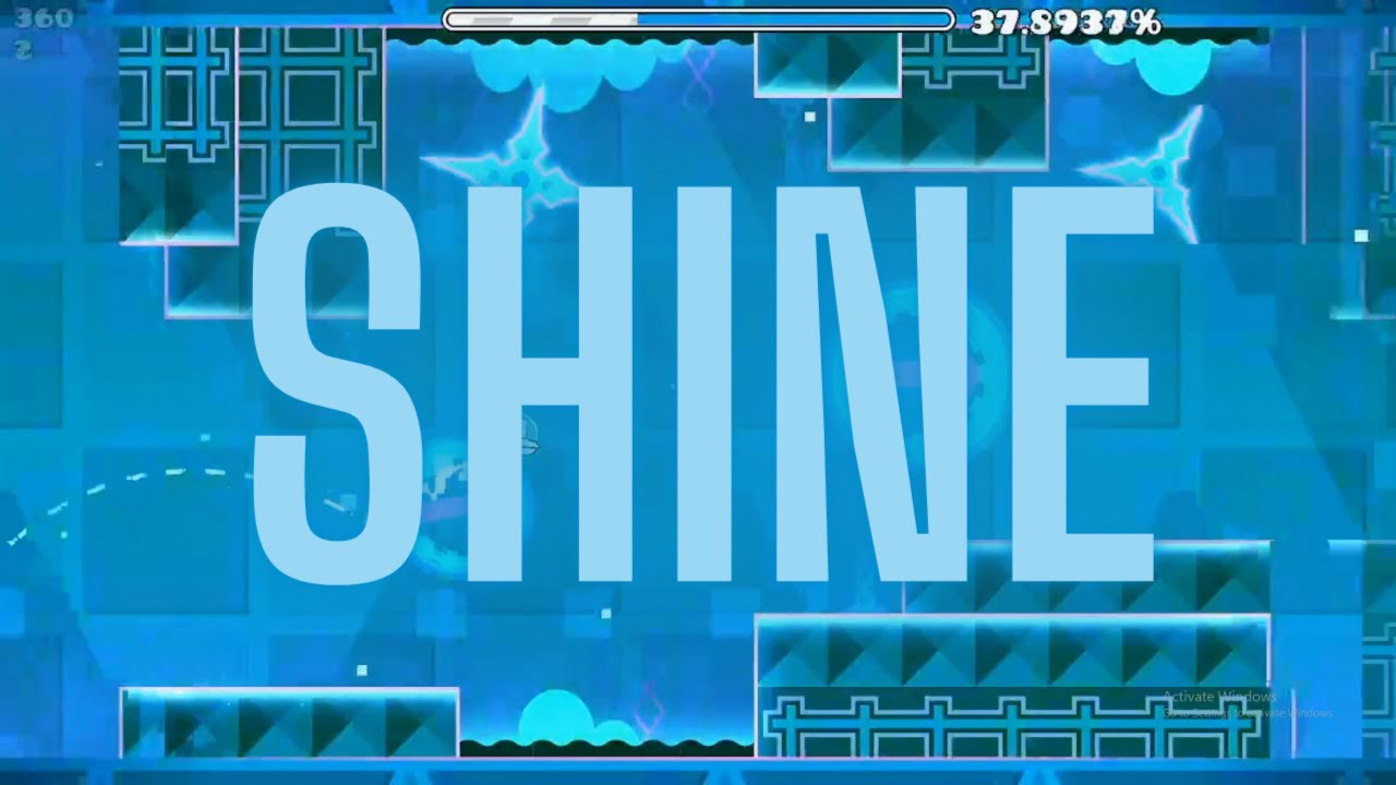 Shine | Geometry Dash | Daily Level - YouTube