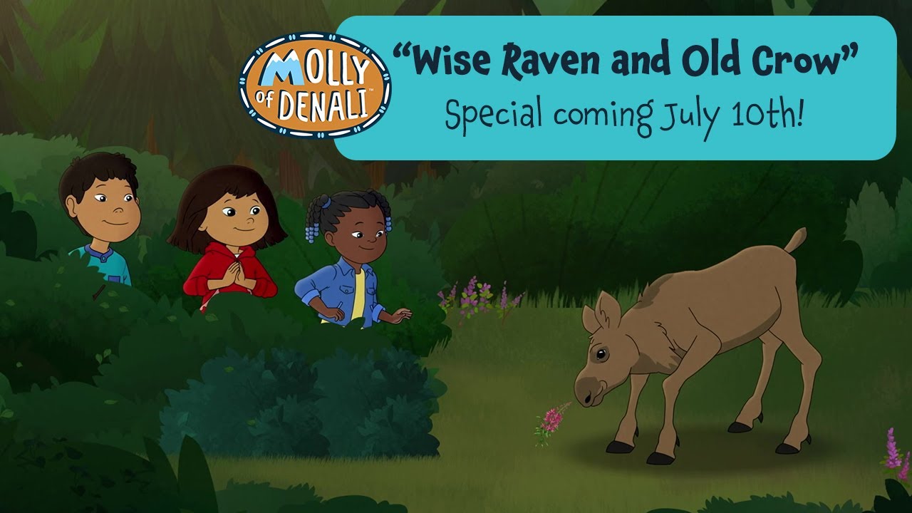 Meet Bonky the Baby Moose | "Wise Raven and Old Crow" | MOLLY OF DENALI ...