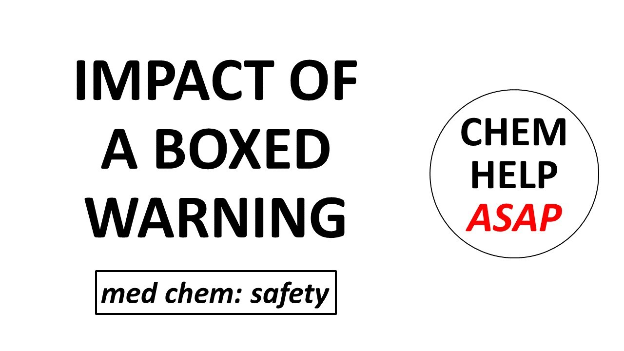 marketing impact of a boxed warning on a drug - YouTube