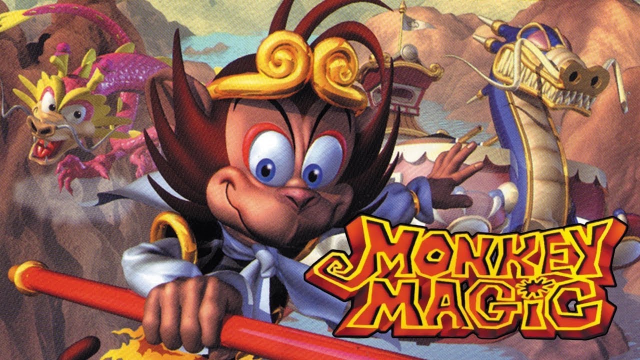 Monkey Magic Intro #ps1 #pcgamer #bebo-clips - YouTube