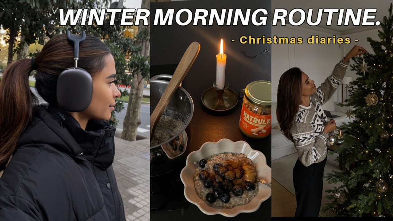 Winter Morning Routine ı Cosy weekend + Christmas Decoration - YouTube