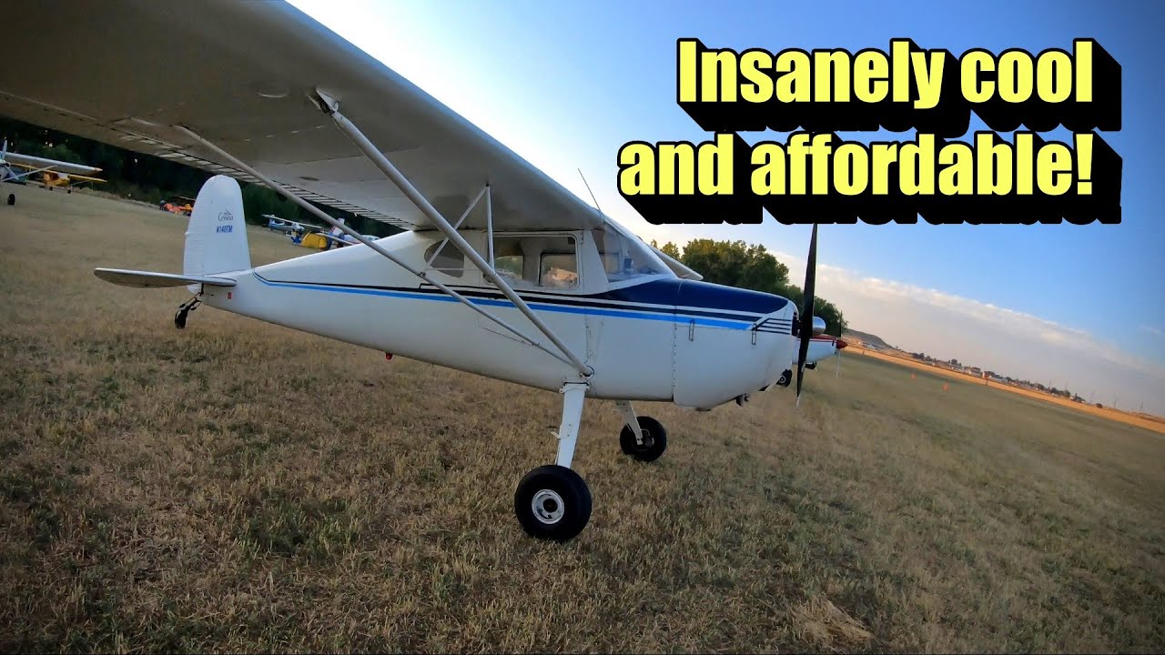 Why a 1940's Cessna 140 is the most affordable taildragger. - YouTube
