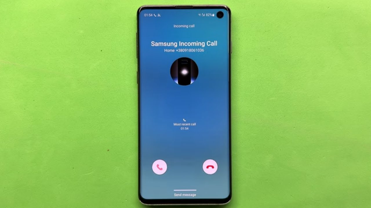 Samsung Galaxy S10 Incoming Call Over the Horizon 2019 Ringtone Sound ...