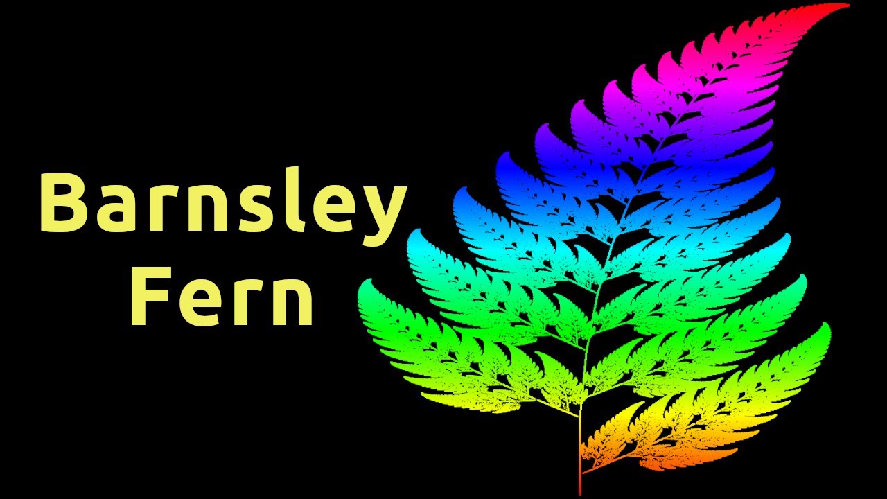 Episode 49 - Chaos, Fractals and the Barnsley Fern - YouTube