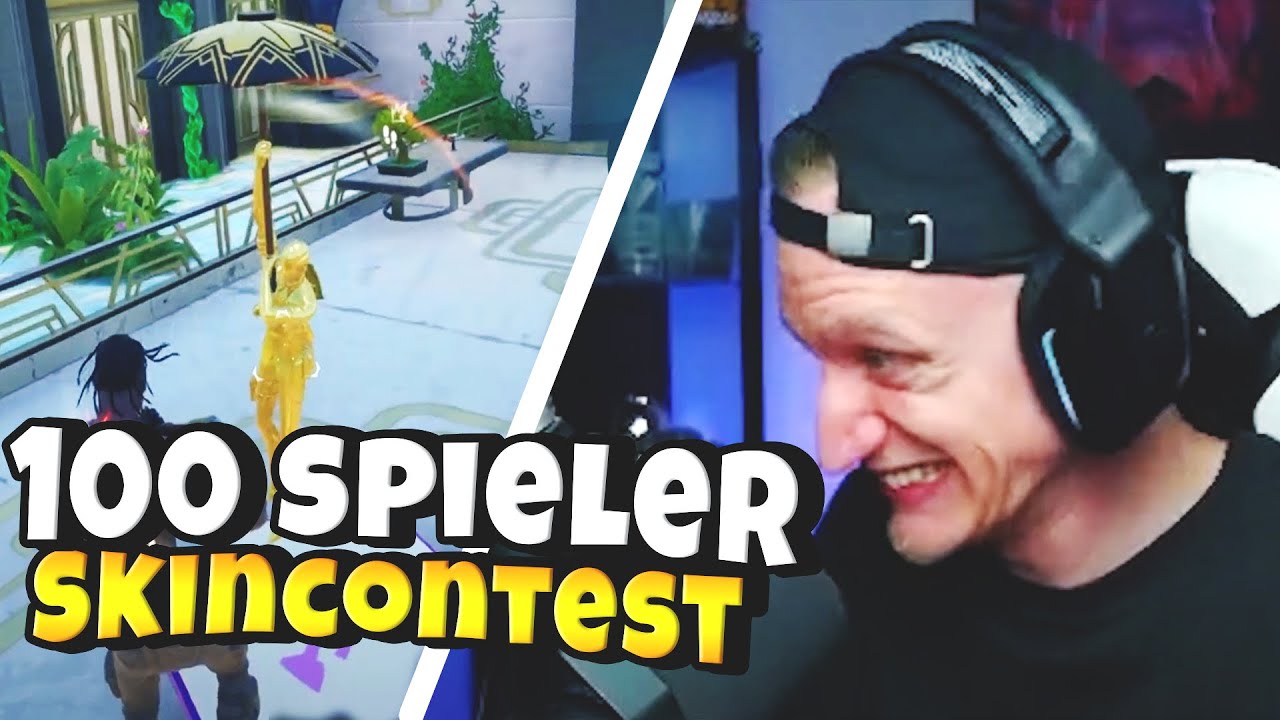 Skincontest mit 100 Spielern in Fortnite! mit Fumse ! Teil 2 - YouTube