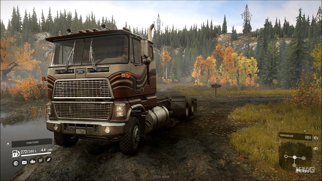 SnowRunner - Ford CLT9000 - Open World Free Roam Gameplay (PC HD ...