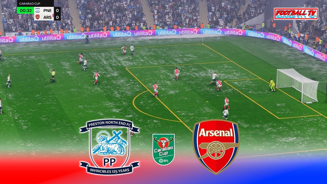Preston vs Arsenal - EFL Carabao Cup 24/25 | Full Match All Goals | FC ...