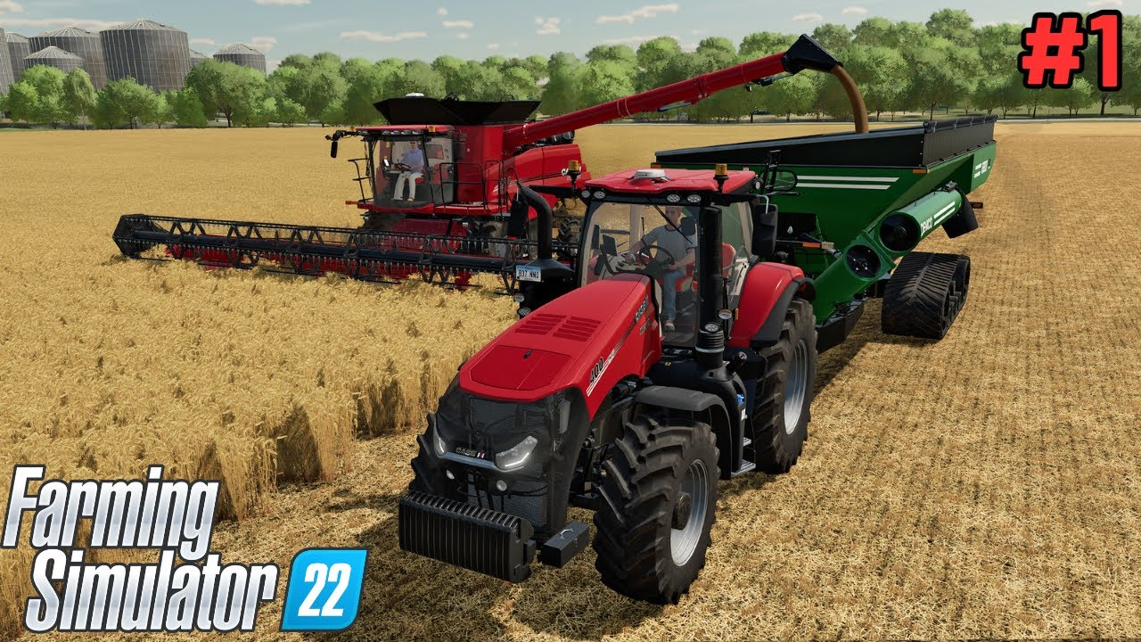 I BECOME A FARMER.Welcome To The Farm .FARMING SIMULETOR 22.FS 22 ...