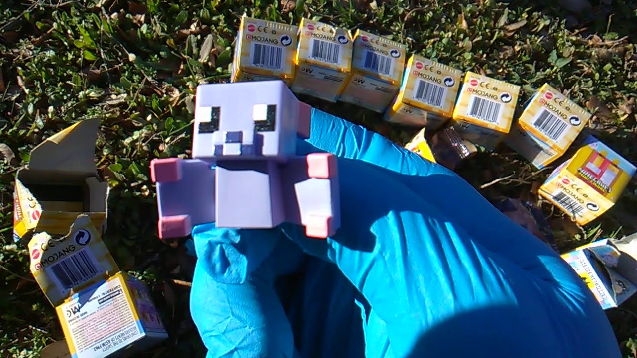 Minecraft Monday! Series 18 Mattel Minis! The Cute Series! - YouTube