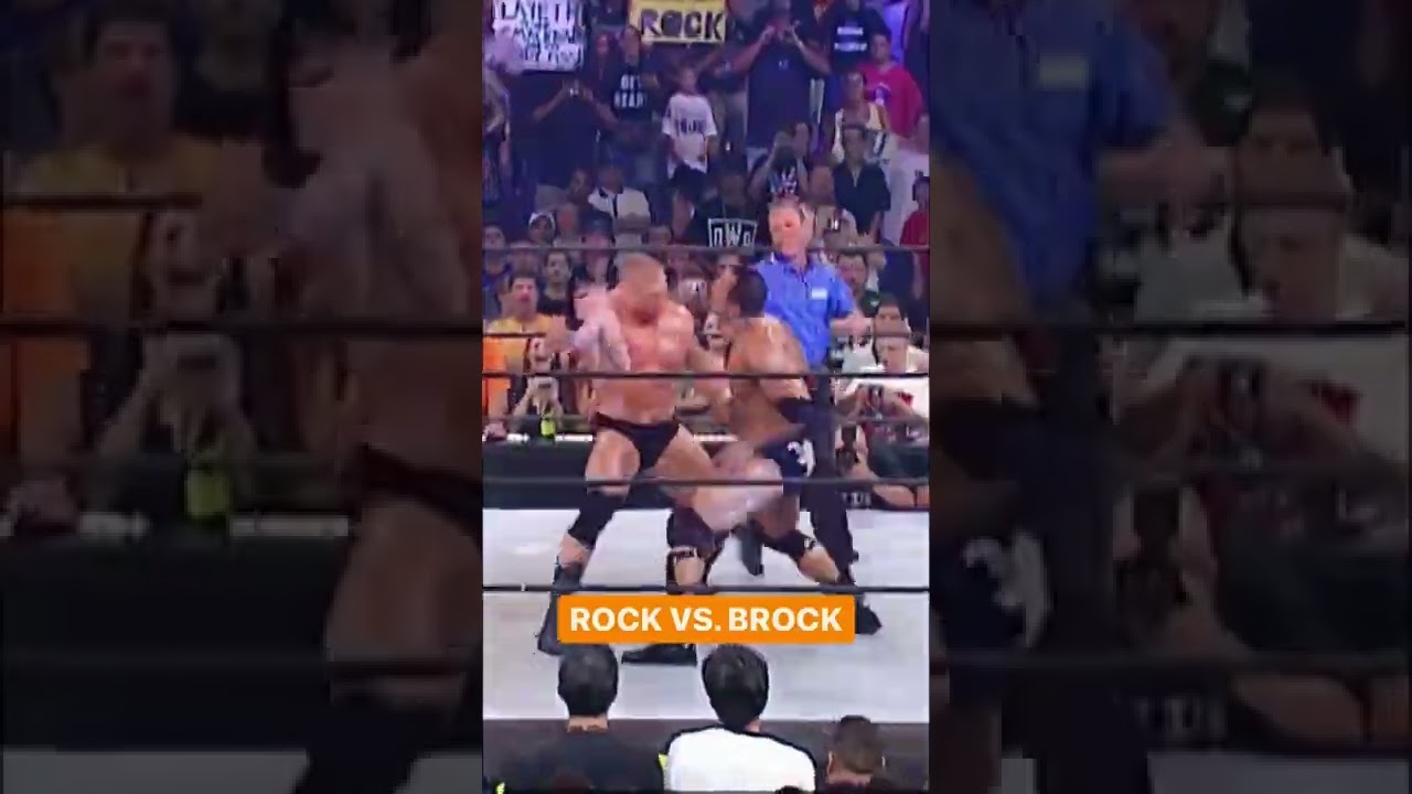 Brock vs The Rock 🔥#brocklesnar #shorts #therock #rock #brock - YouTube
