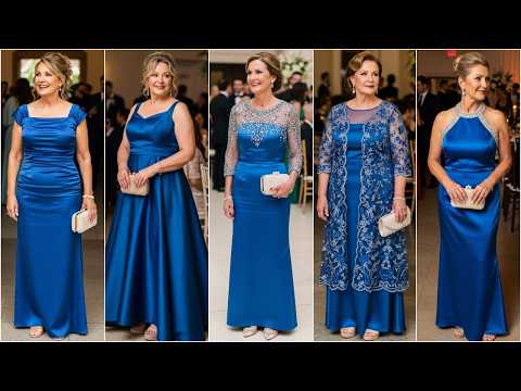 Royal Blue Satin Dresses for Mother of the Groom: Wedding-Guest Glam With Comfort You’ll Enjoy