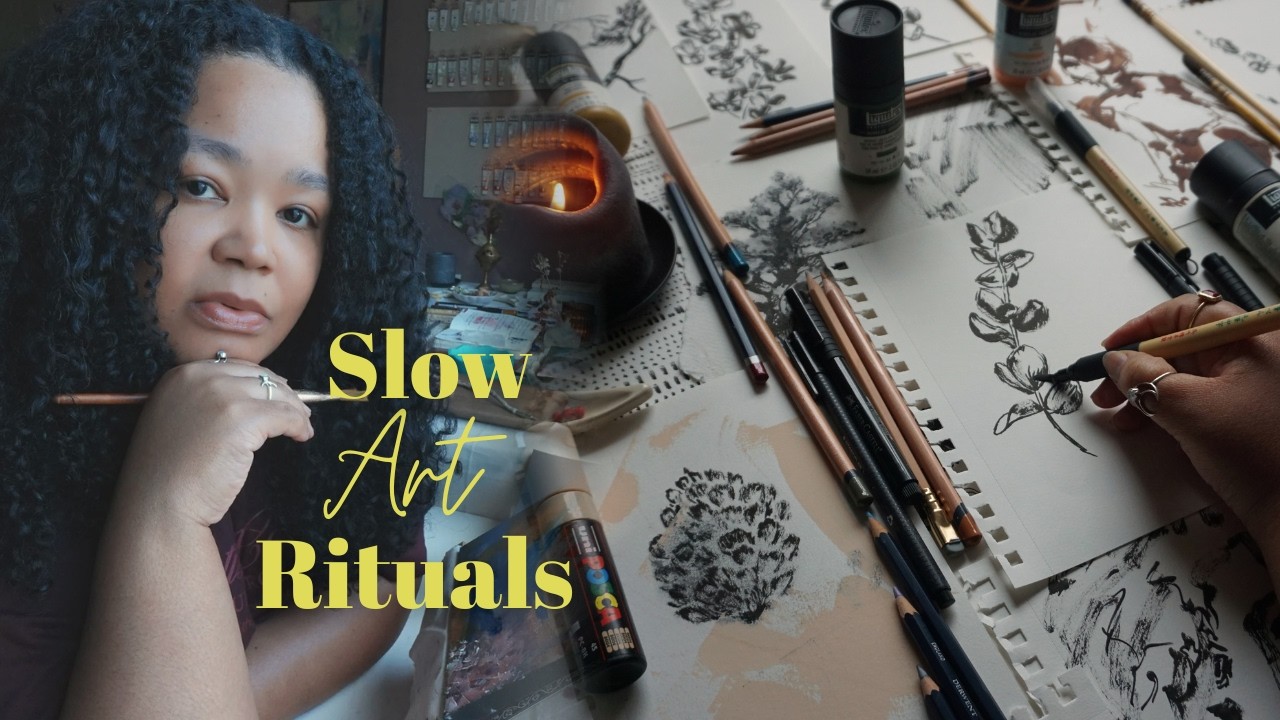 SLOW ART PRACTICE | Build an INTENTIONAL ARTIST MINDSET - YouTube