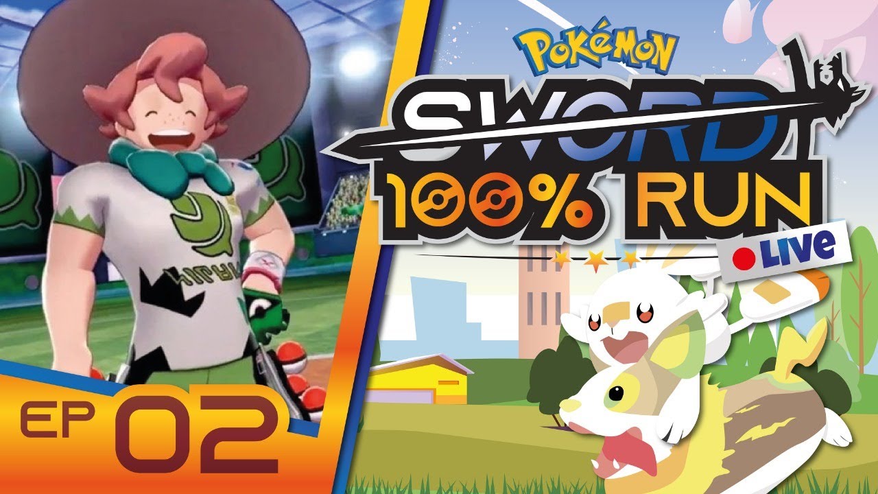 Pokémon Sword 100% run: episode 2 - YouTube