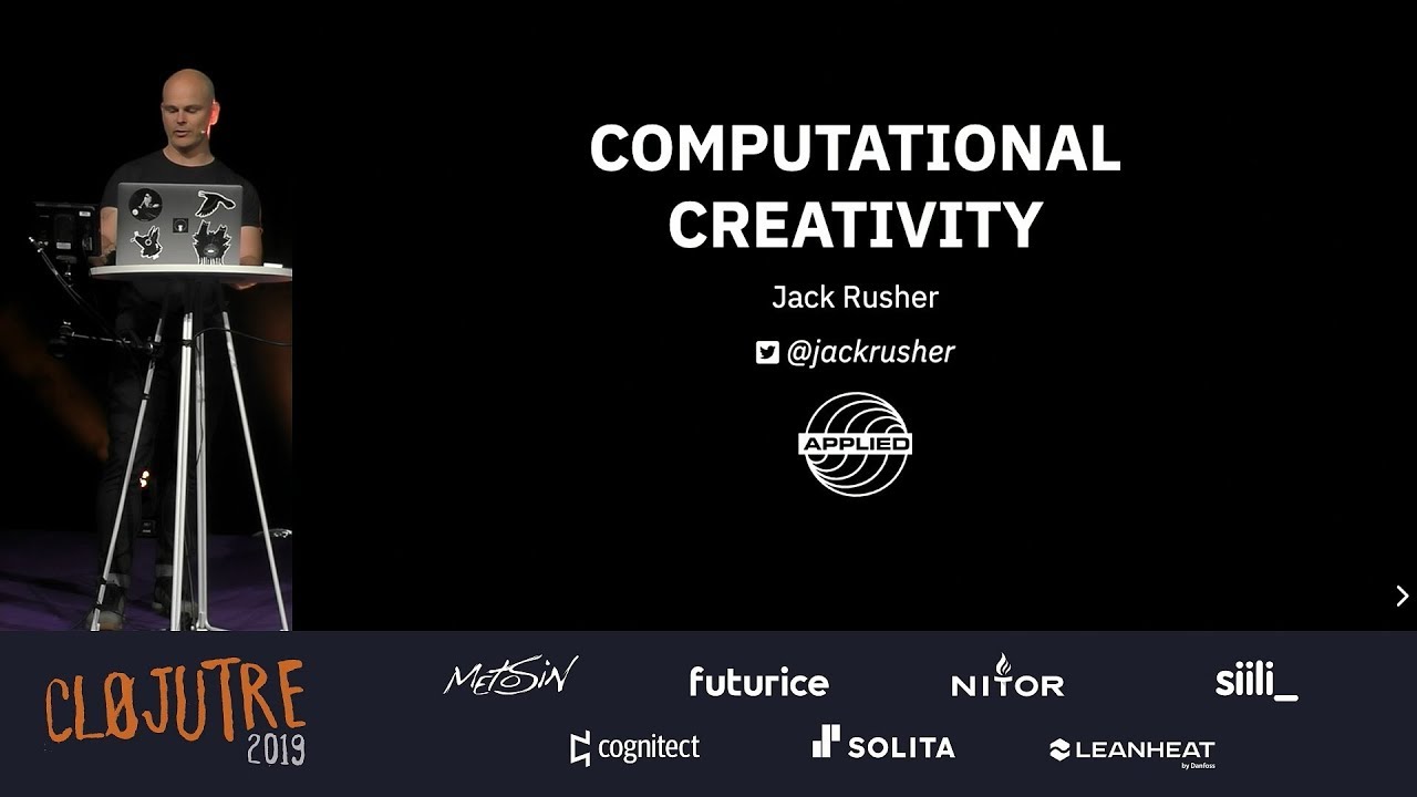 Creative Computation – Jack Rusher - YouTube