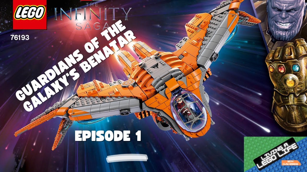 Lego Guardians of the Galaxy: The Benatar Build Episode 1 | Lego ...