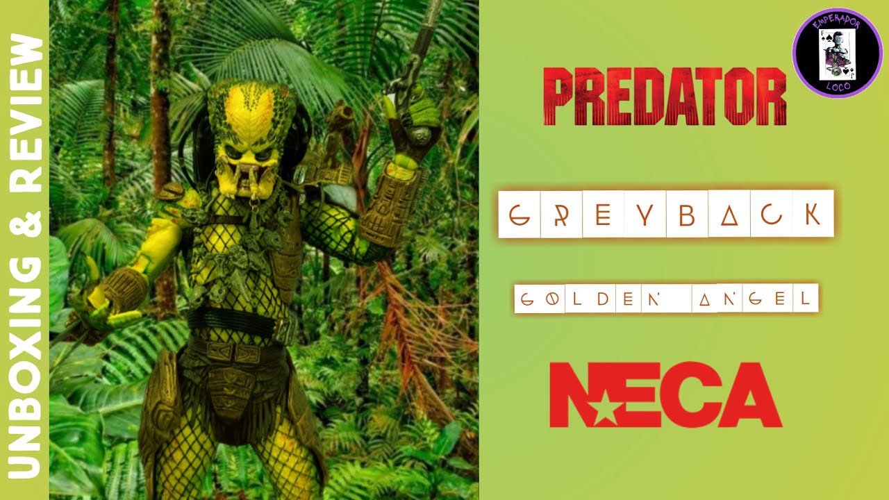 PREDATOR GOLDEN ANGEL NECA UNBOXING & REVIEW - YouTube