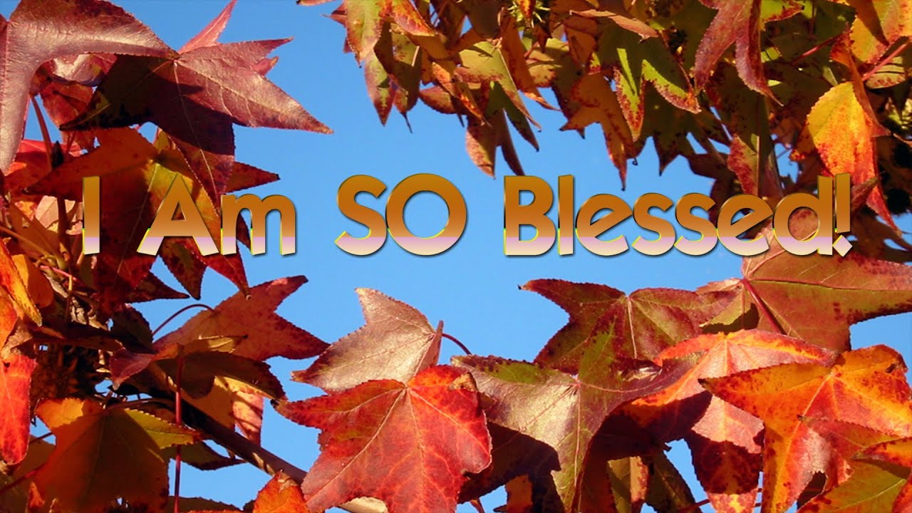I Am SO Blessed! - YouTube