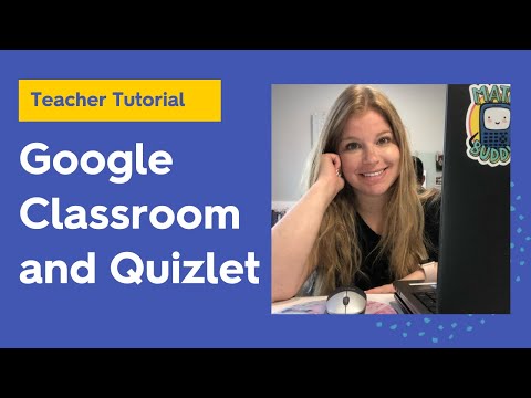 How to integrate Quizlet study sets in Google Classroom