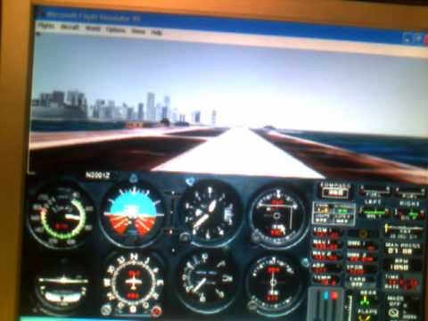 flight simulator 95 Cessna Skyline take off and landing - YouTube