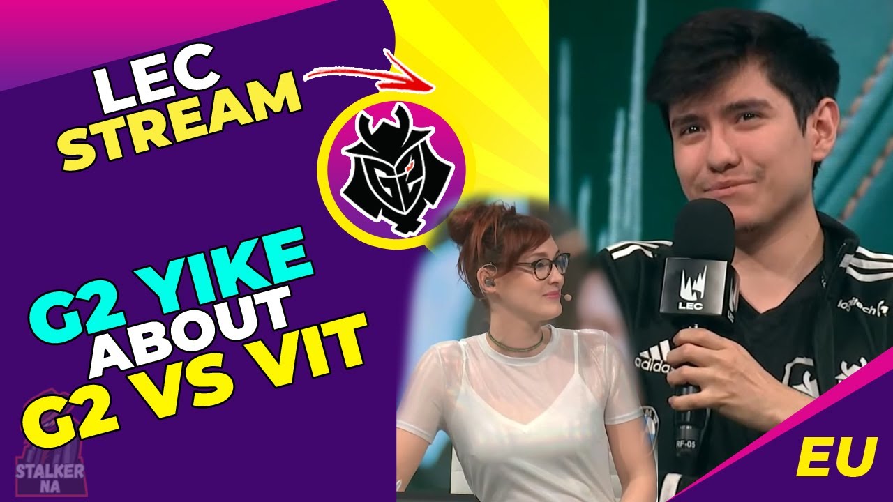 G2 Yike About VITALITY vs G2 - It Was SCARY 👀 - YouTube