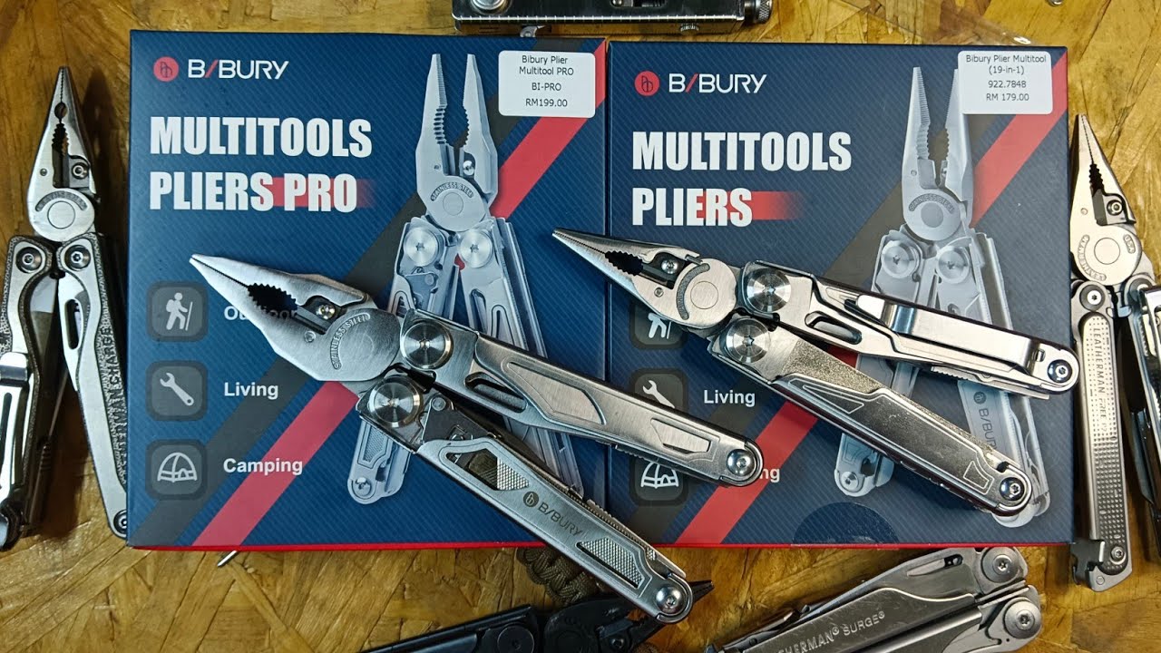 Bibury 19 in 1 dan Bibury BI-PRO adakah budget Multitool yang berbaloi? - YouTube