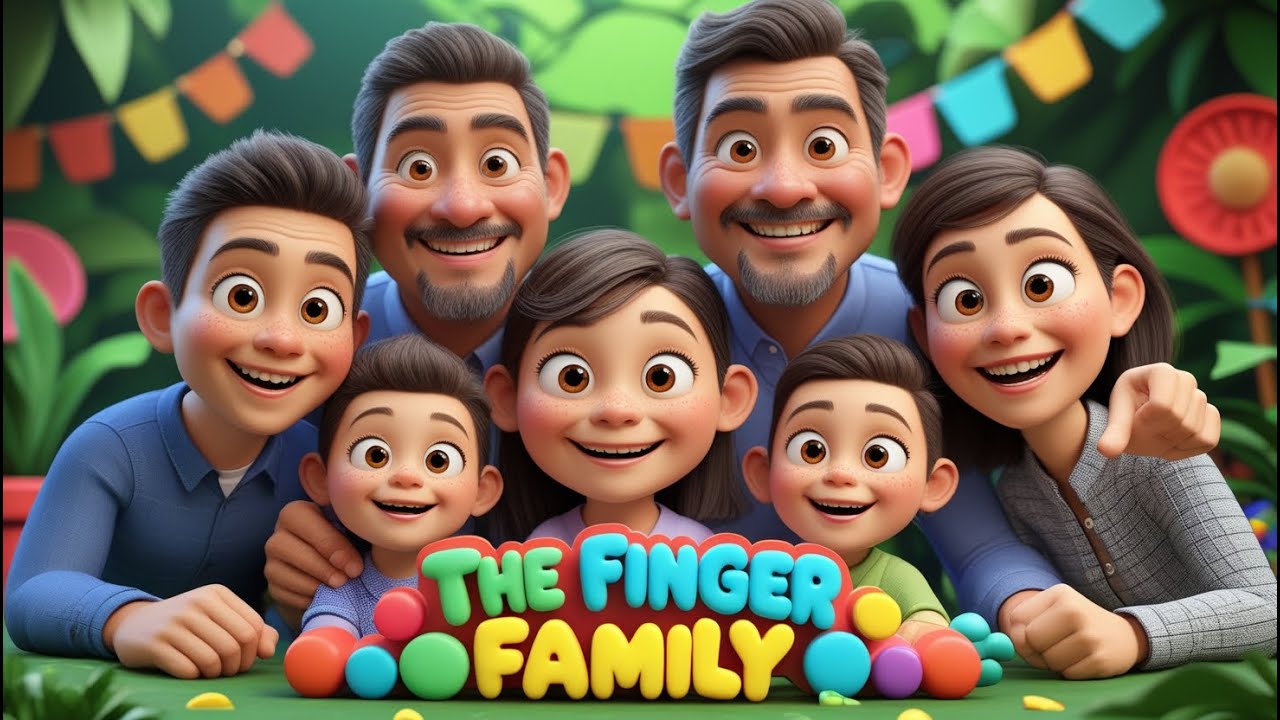 Finger Family Song: A Fun and Educational Nursery Rhyme for Kids | A ...