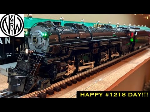 Lionel Vision Line Norfolk & Western Class A #1218 (12/18/24!) - YouTube