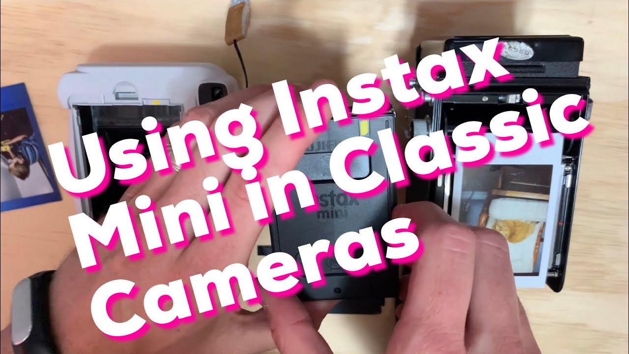 Using Instax Mini Film in Medium Format Cameras - YouTube