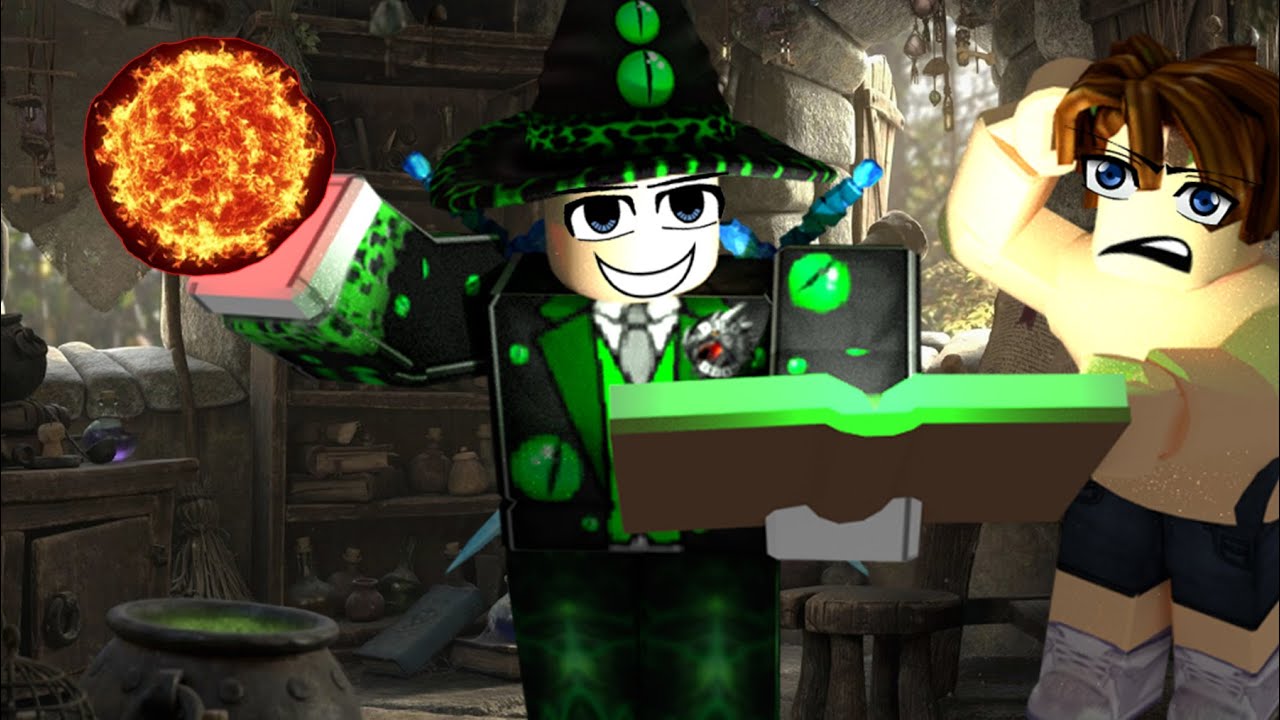 BUILDING a WIZARD SCHOOL in Roblox! - YouTube