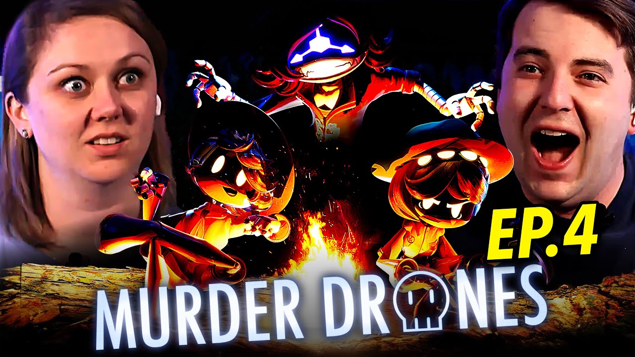 MURDER DRONES - Episode 4: Cabin Fever REACTION! | Glitch - YouTube
