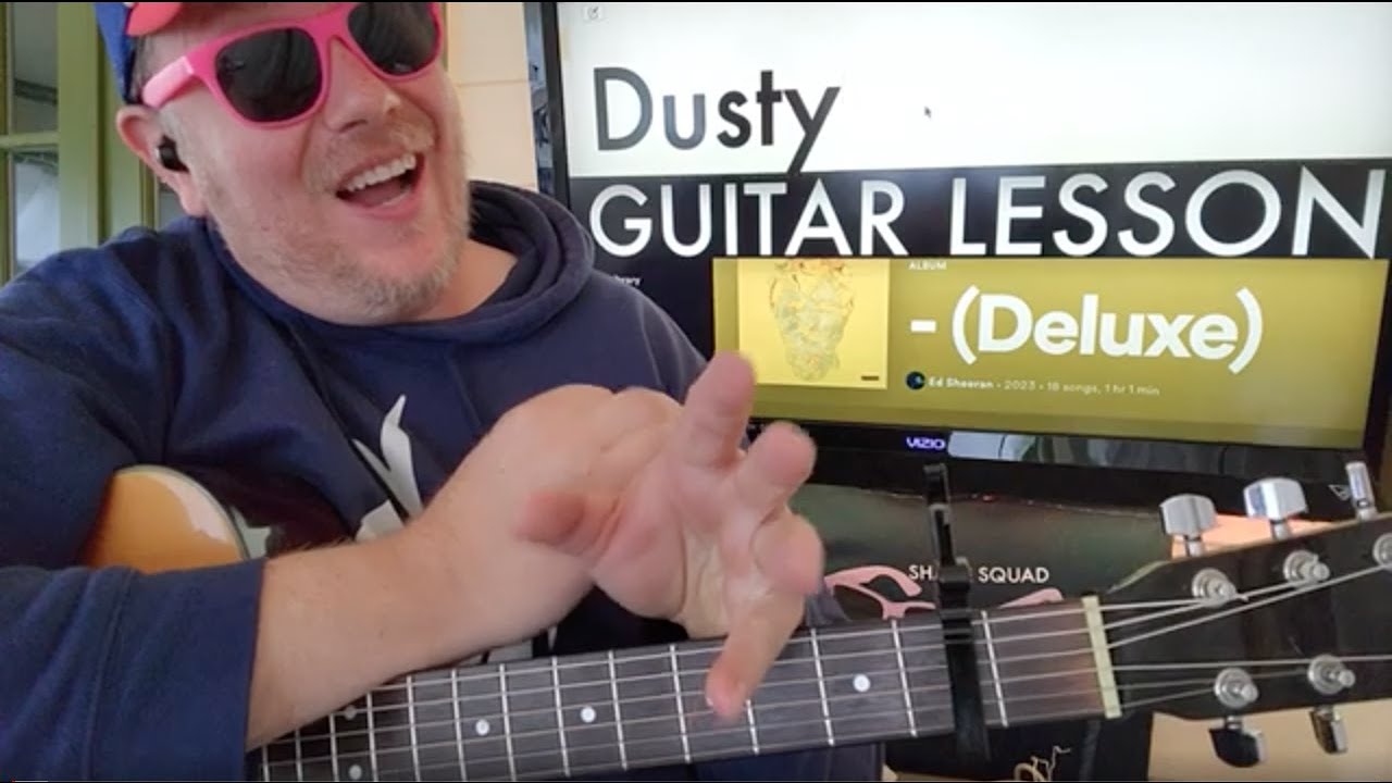 Dusty - Ed Sheeran Guitar Tutorial (Beginner Lesson!) - YouTube
