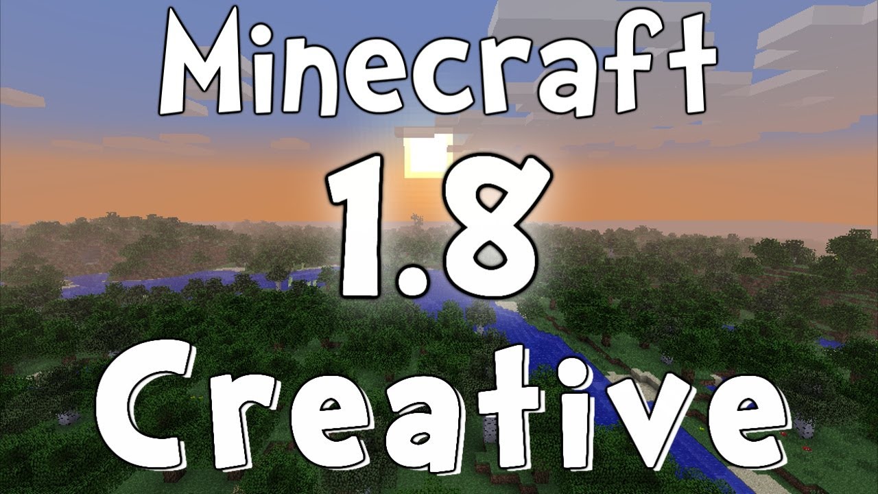 Minecraft Beta 1.8 Pre-Release - Creative Mode - YouTube