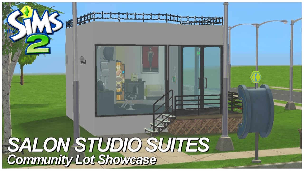 Salon Studio Suite • The Sims 2 • Salon Showcase - YouTube