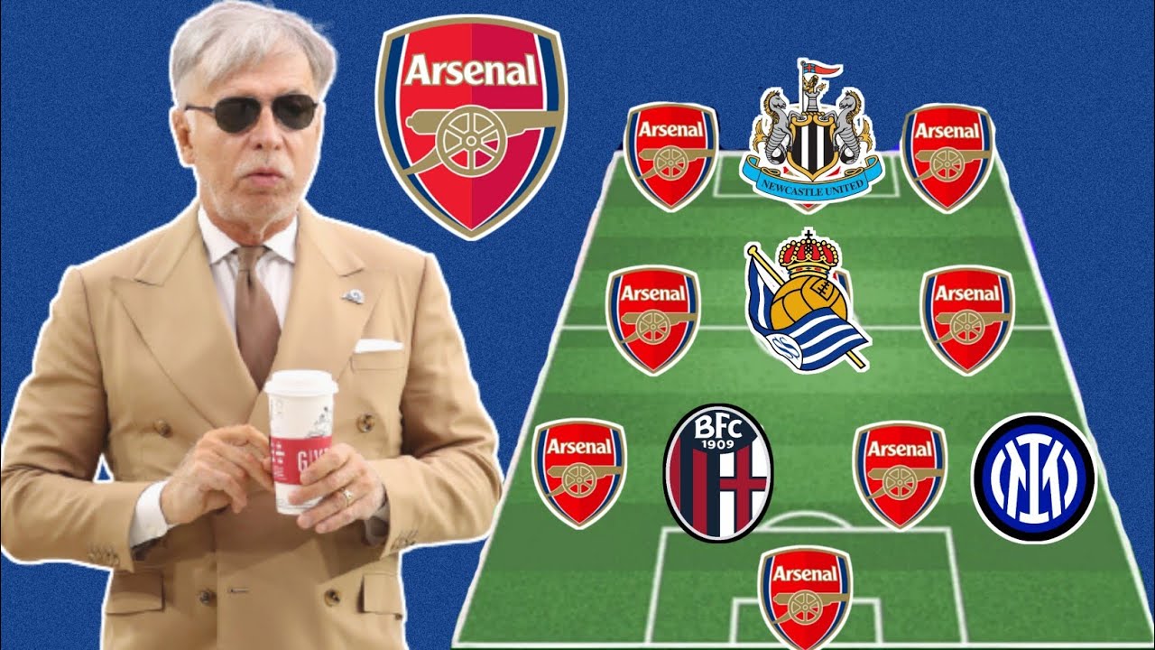 President Stan Kroenke's Dream XI For Arsenal 25/26 🙀 Arsenal Predicted ...