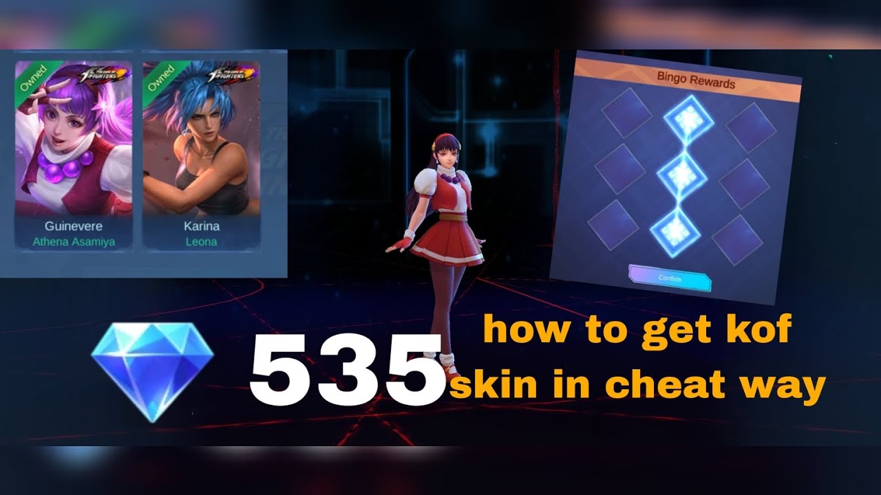 get kof skin in the cheat way 👍👍#mlbb #mlbbkof - YouTube