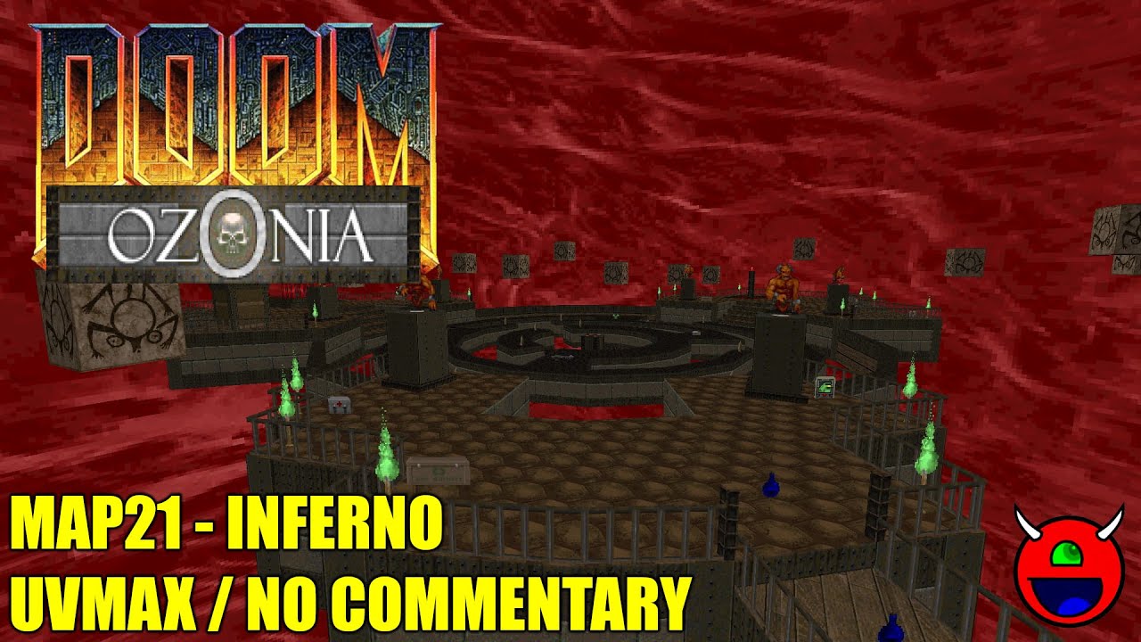 Doom 2: Ozonia - MAP21 Inferno - All Secrets No Commentary - YouTube