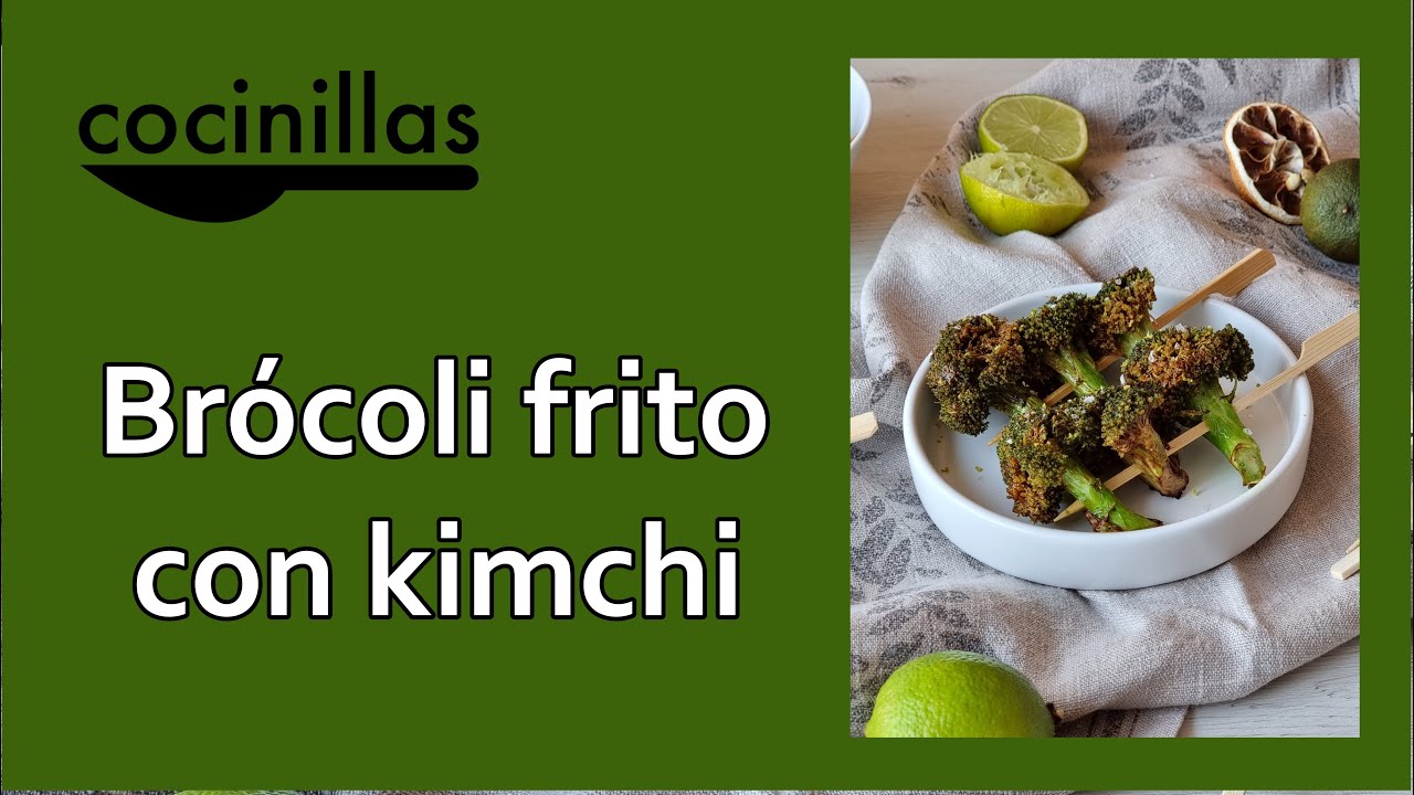 Brócoli Frito con Kimchi - YouTube