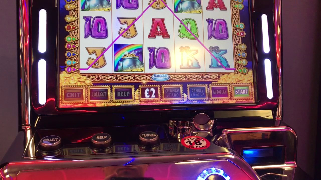 Rainbow riches pure pots slot machine arcade - YouTube