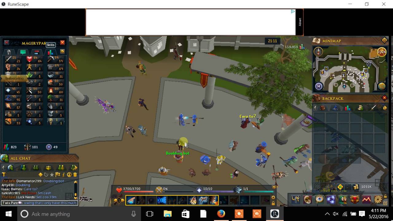 How to properly beg in RS3 - YouTube