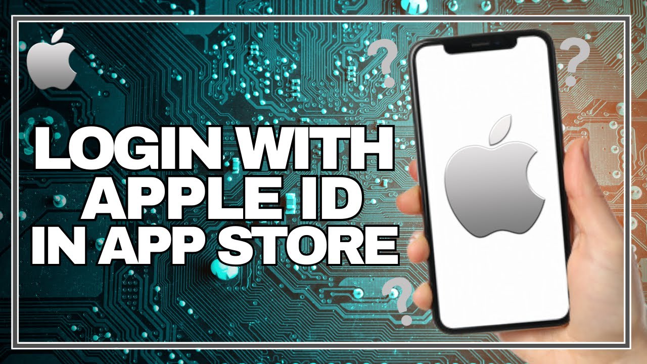 How to Login with Your Apple ID in the App Store - YouTube