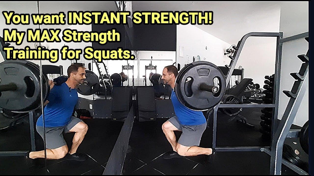 Instant Strength- Boost Your Squat MAX Instantly! #training #strength # ...