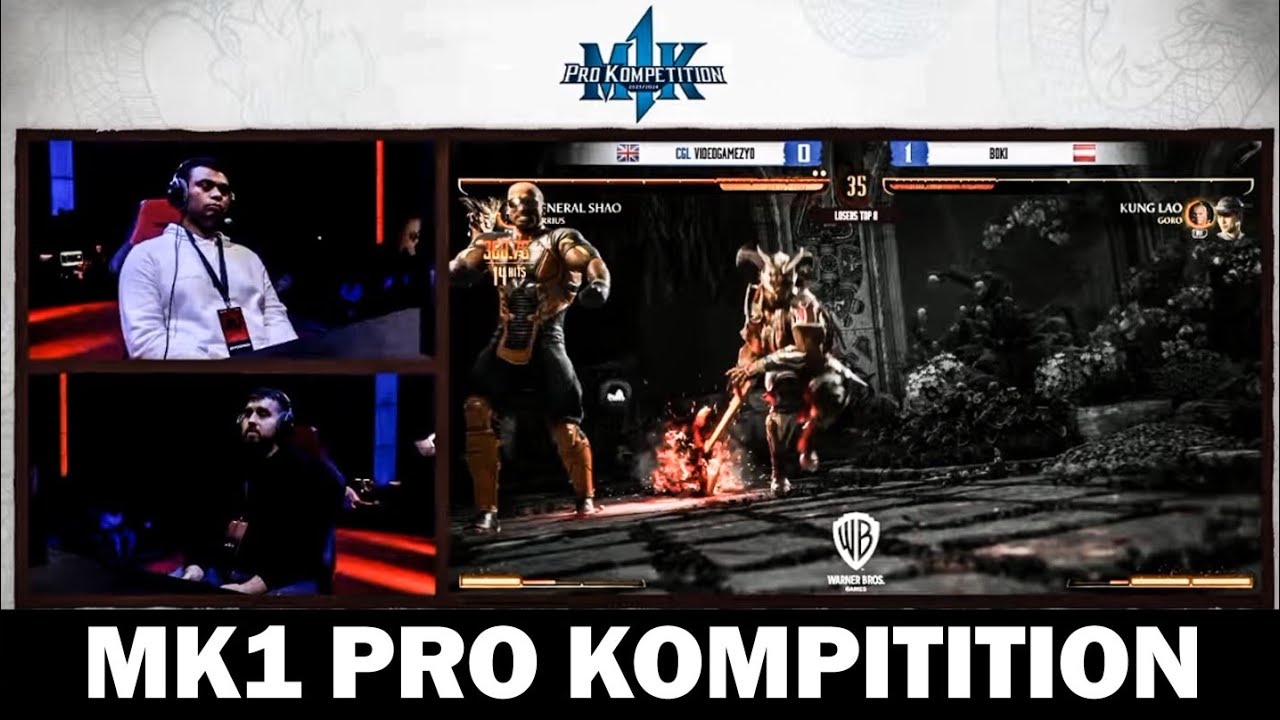 Mortal Kombat 1 Pro Kompetition Top 8 - Videogamezyo Vs Boki - MK1 ...