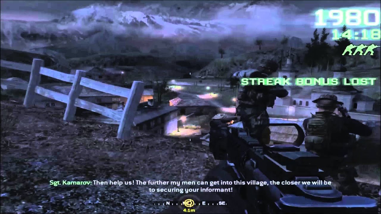 COD 4 MW Mission 1: Nikolai - YouTube