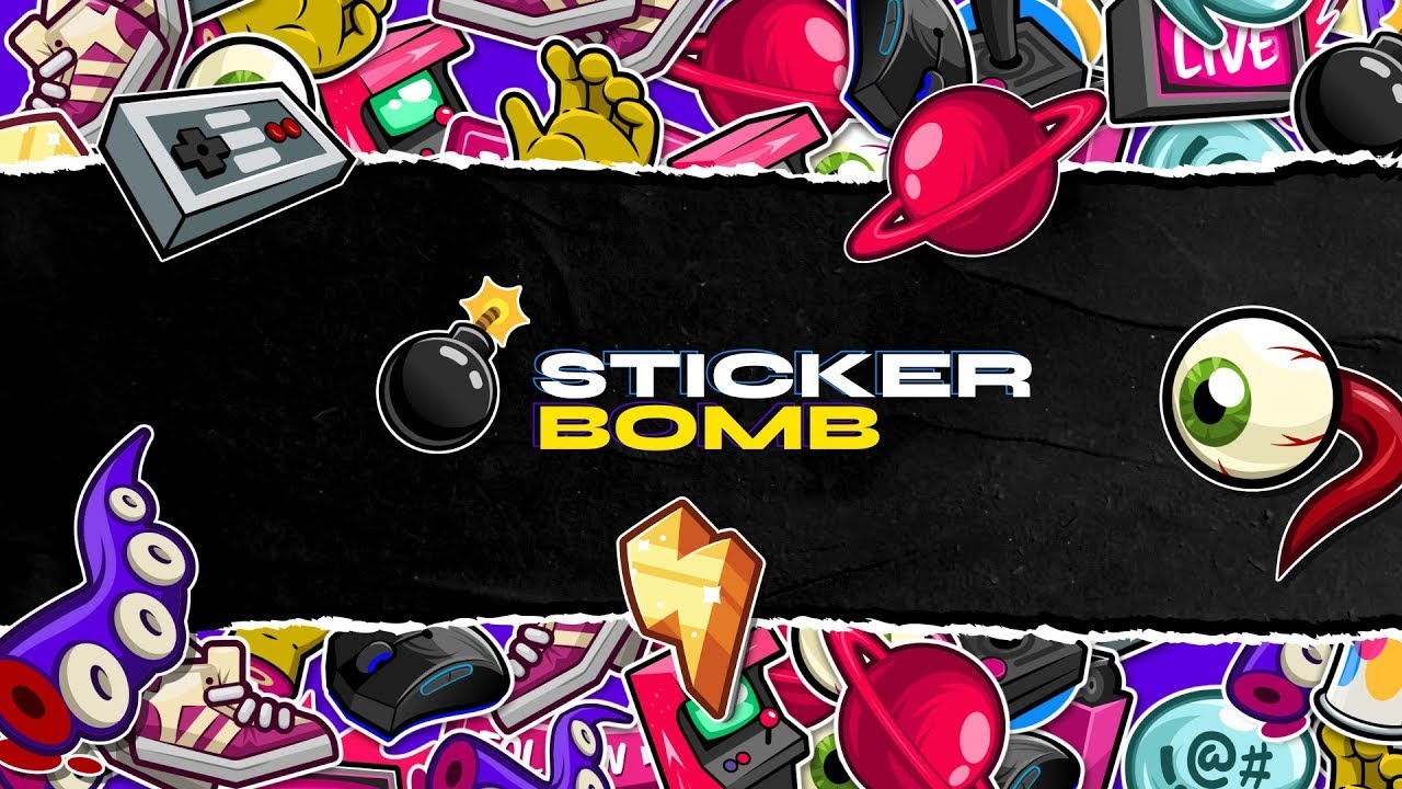 Street Stream Overlay & Alerts - StickerBomb with Quick Install for OBS ...