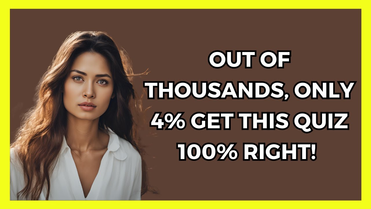 Can Your Brain Handle These Tricky General Knowledge Questions? - YouTube