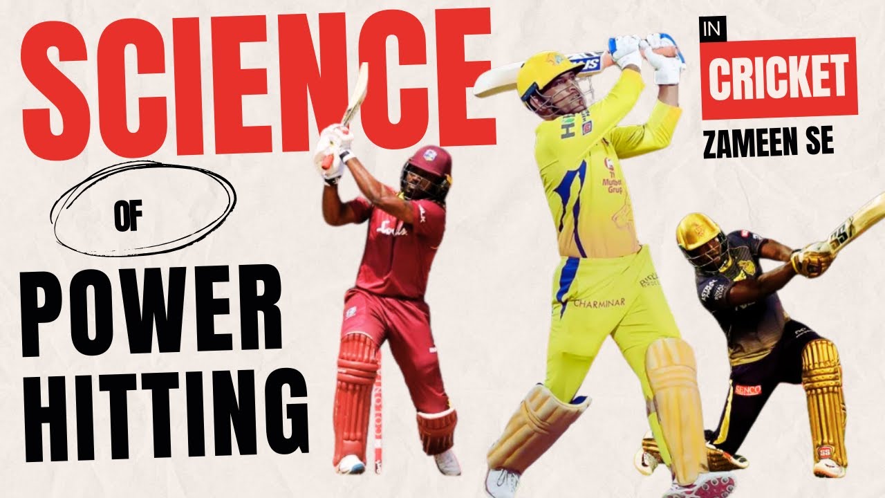 The Science of Power Hitting in #cricket #powerhitting #ipl - YouTube