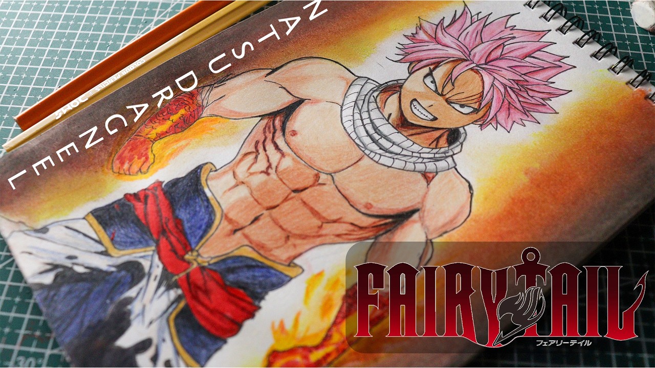 I'm Drawing Natsu Dragneel from Fairy Tail – Join Me! Step by Step ...