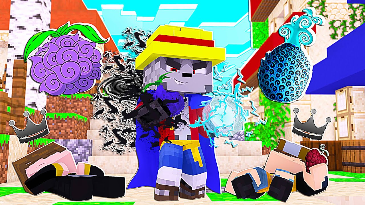 Minecraft : ONE PIECE SURVIVAL - LUFFY COMEU A YAMI YAMI NO MI COM A ...